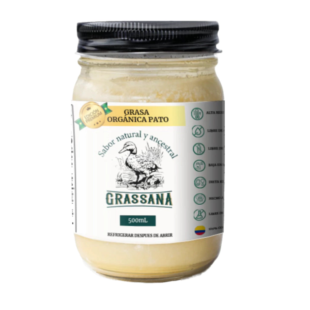 Grasa Orgánica de Pato - Grassana x500ml – MAKA TIENDA SALUDABLE